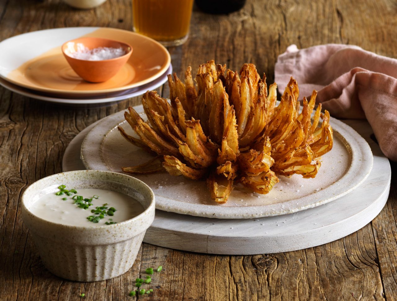 Blooming Onion Blue Cheese Dip | Australian Onions